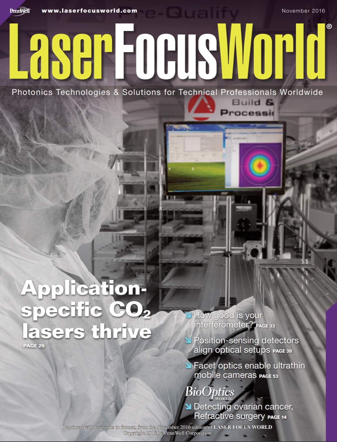 Laser Focus World - The Future of Gas Lasers - Access Laser